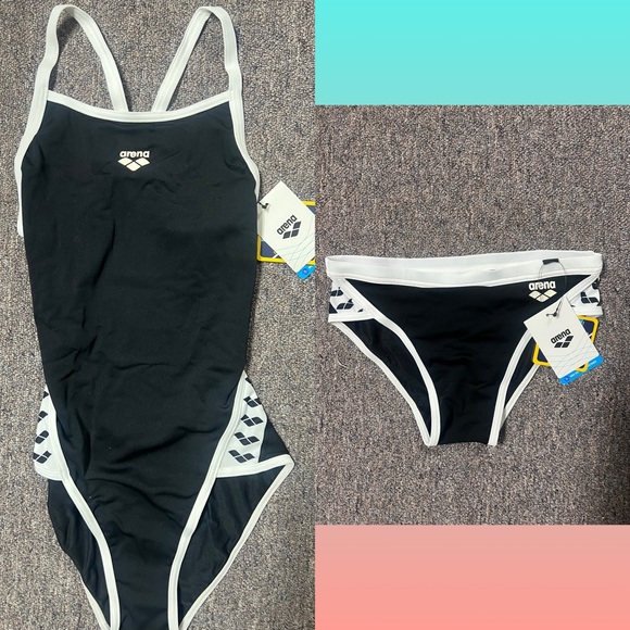 Arena | Swim | Lot 2pcs Arena Female Icon Flyback Mens Icon Racers Nwt ...